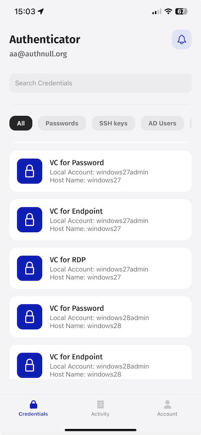 Authnull Multi Factor Biometric Authentication Authnull